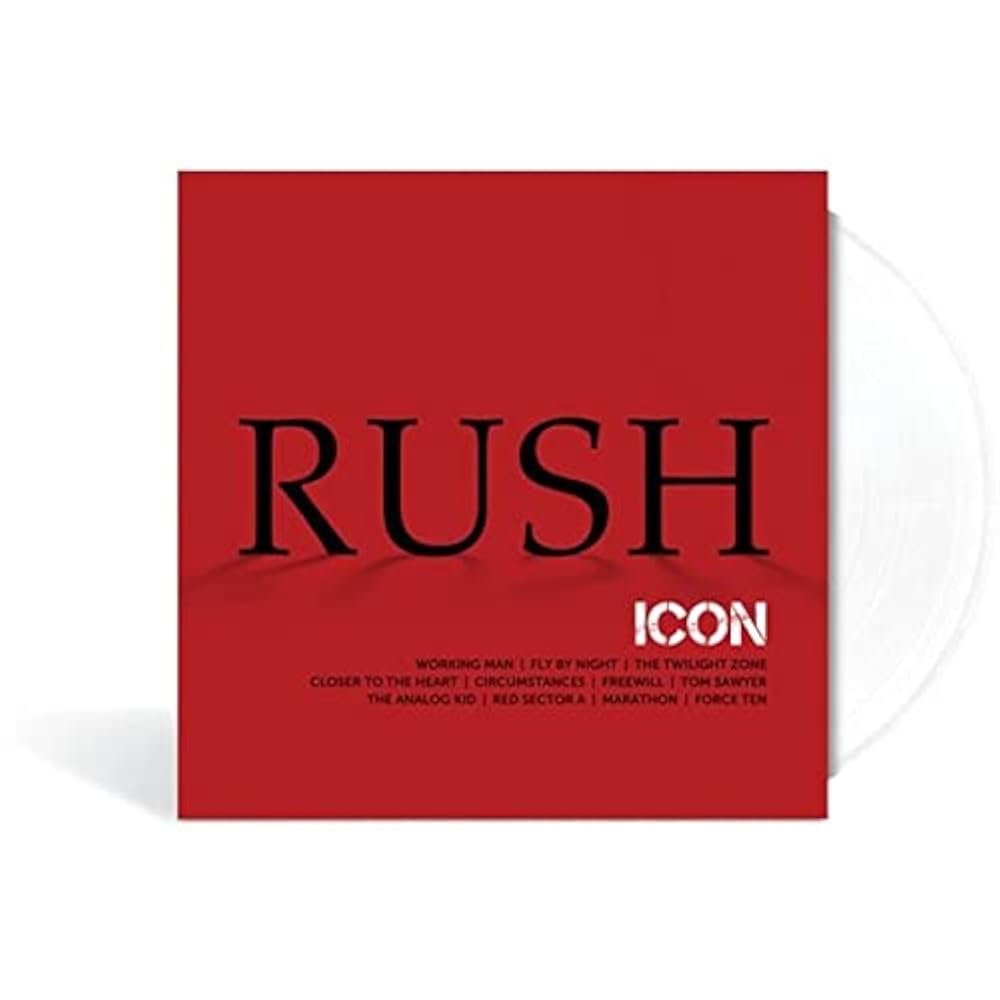 Rush - Icon (White Vinyl) – Good Records To Go