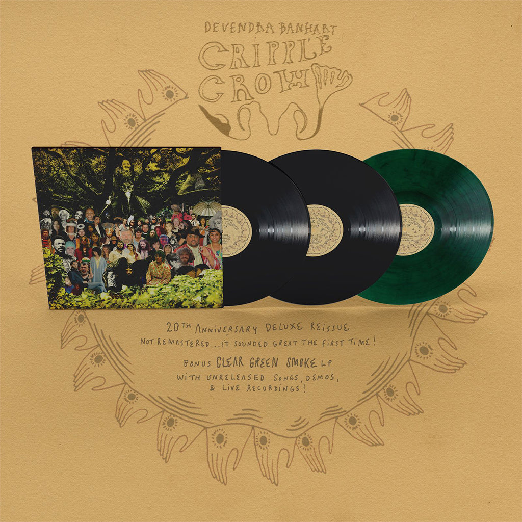 Devendra Banhart - Cripple Crow (20th Anniversary Deluxe) (Black & Cle ...