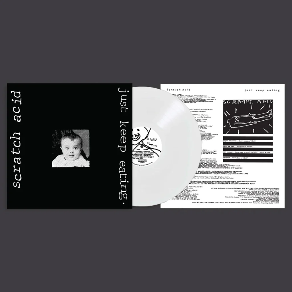 Scratch Acid - Just Keep Eating (White Vinyl) – Good Records To Go