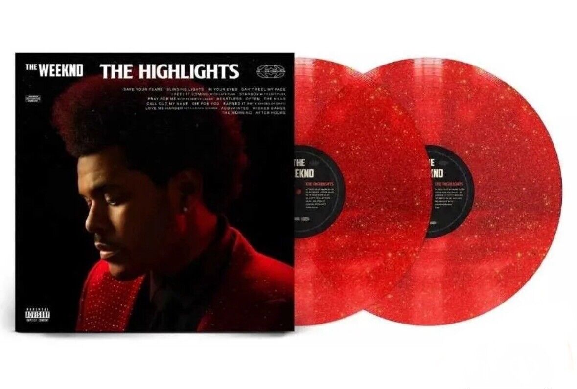 The Weeknd - The Highlights (Red Sparkle Vinyl) – Good Records To Go