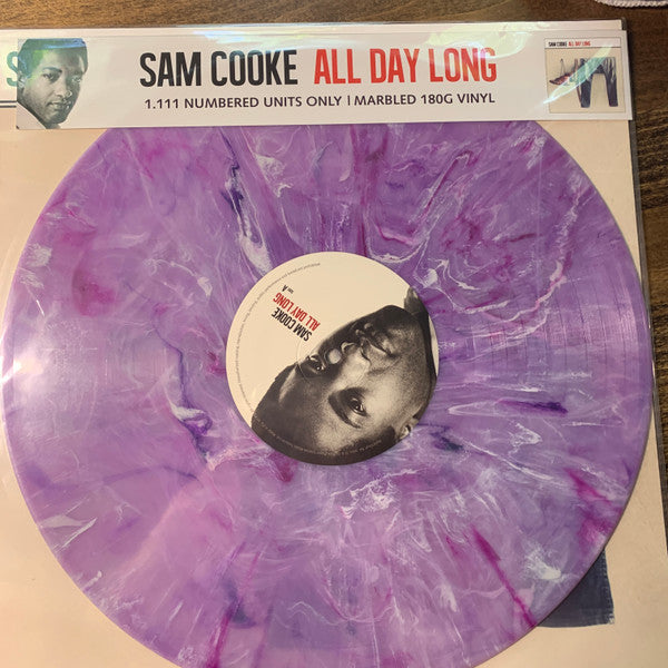 Sam Cooke - All Day Long (Numbered Marbled Purple Vinyl) – Good Records ...