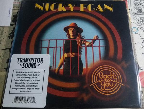 Nicky Egan - Back To You 7" – Good Records To Go