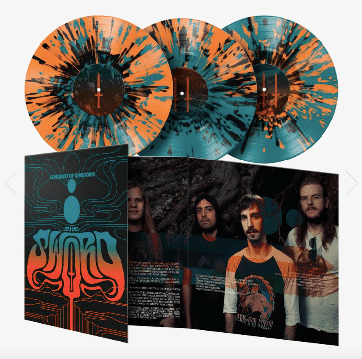 The Sword - Conquest of Kingdoms (3LP Orange/Blue/Black Splatter ...